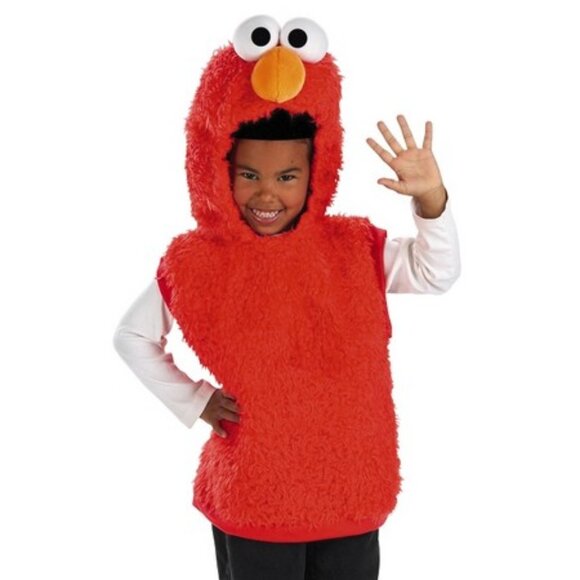 Sesame Street | Costumes | Elmo Kids Vest Toddler Halloween Costume ...